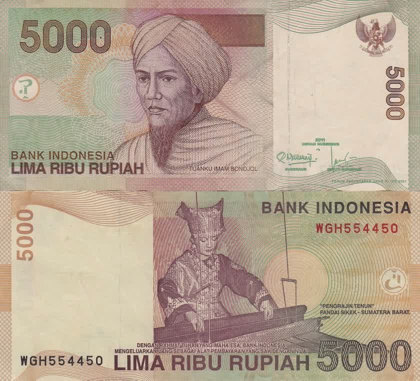 Gadis Penenun di Uang Lima Ribu Rupiah - CotezSka.Org